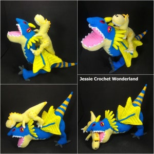 Dragon Stormfly _ Toothless Partner _ Dragon Crochet Pattern Instant ...