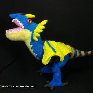 Dragon Stormfly _ Toothless Partner _ Dragon Crochet Pattern Instant ...