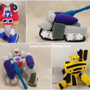 Crochet Transformers Decepticon Megatron_ Megatron _ PDF English ...