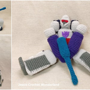 Crochet Transformers Decepticon Megatron_ Megatron _ PDF English ...