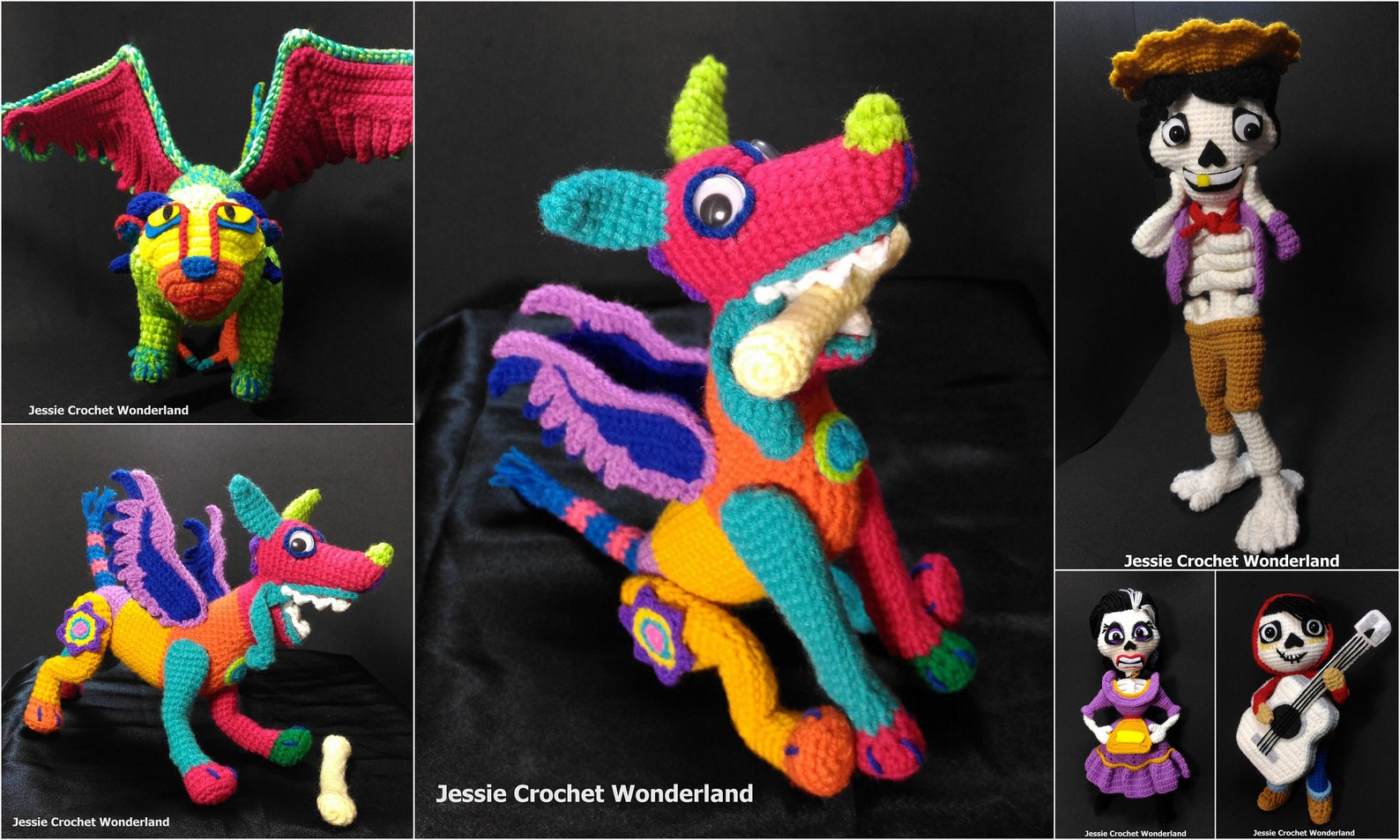 Dante spirit guide Coco movie _ English Crochet Pattern | Etsy