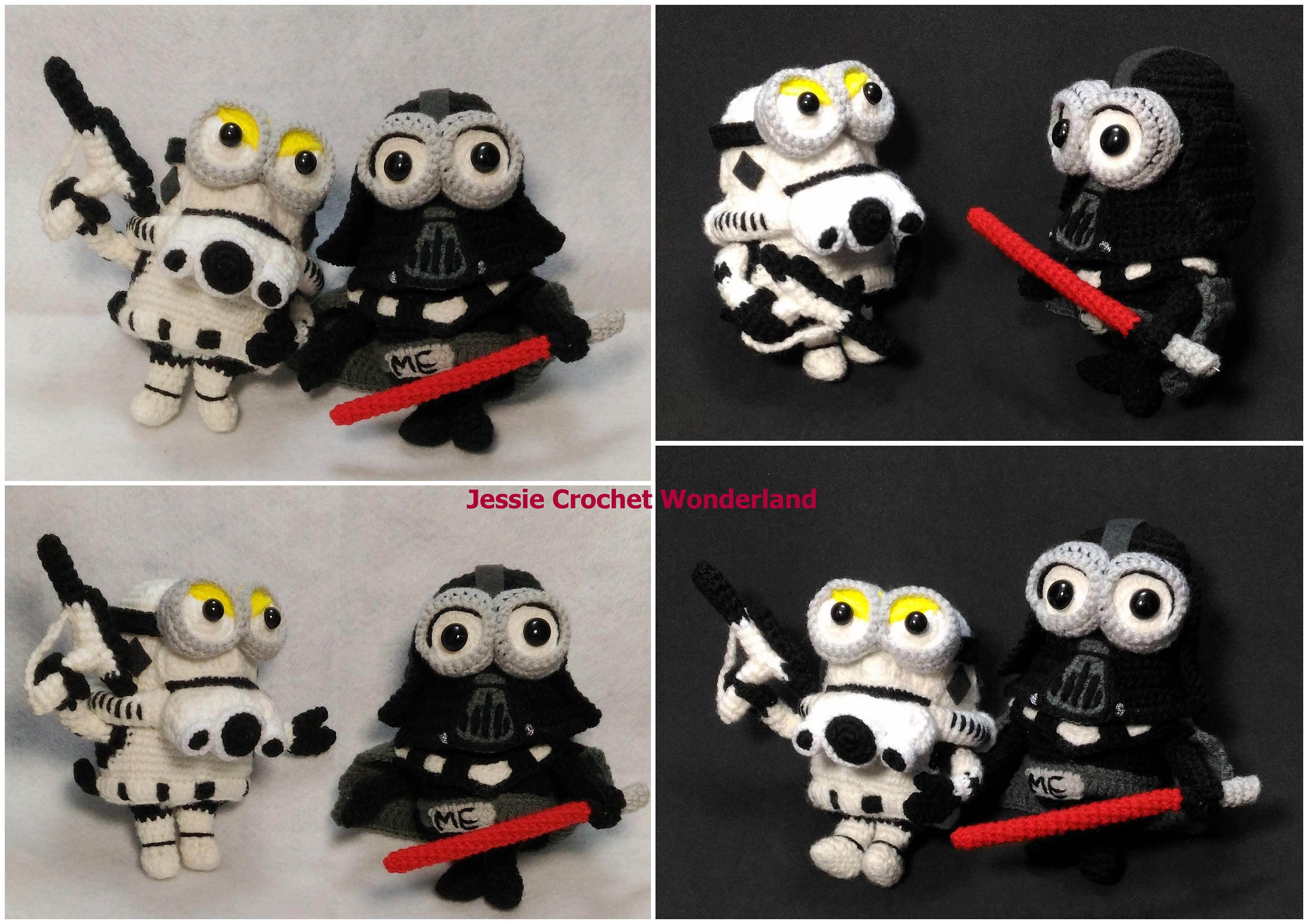 Minions Stormtrooper and Darth Vader _ Star Wars _ English - Etsy