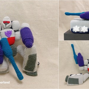 Crochet Transformers Decepticon Megatron_ Megatron _ PDF English ...