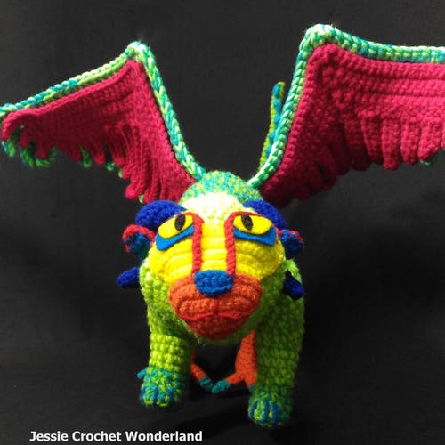 Dante Spirit Guide Coco Movie _ English Crochet Pattern - Etsy