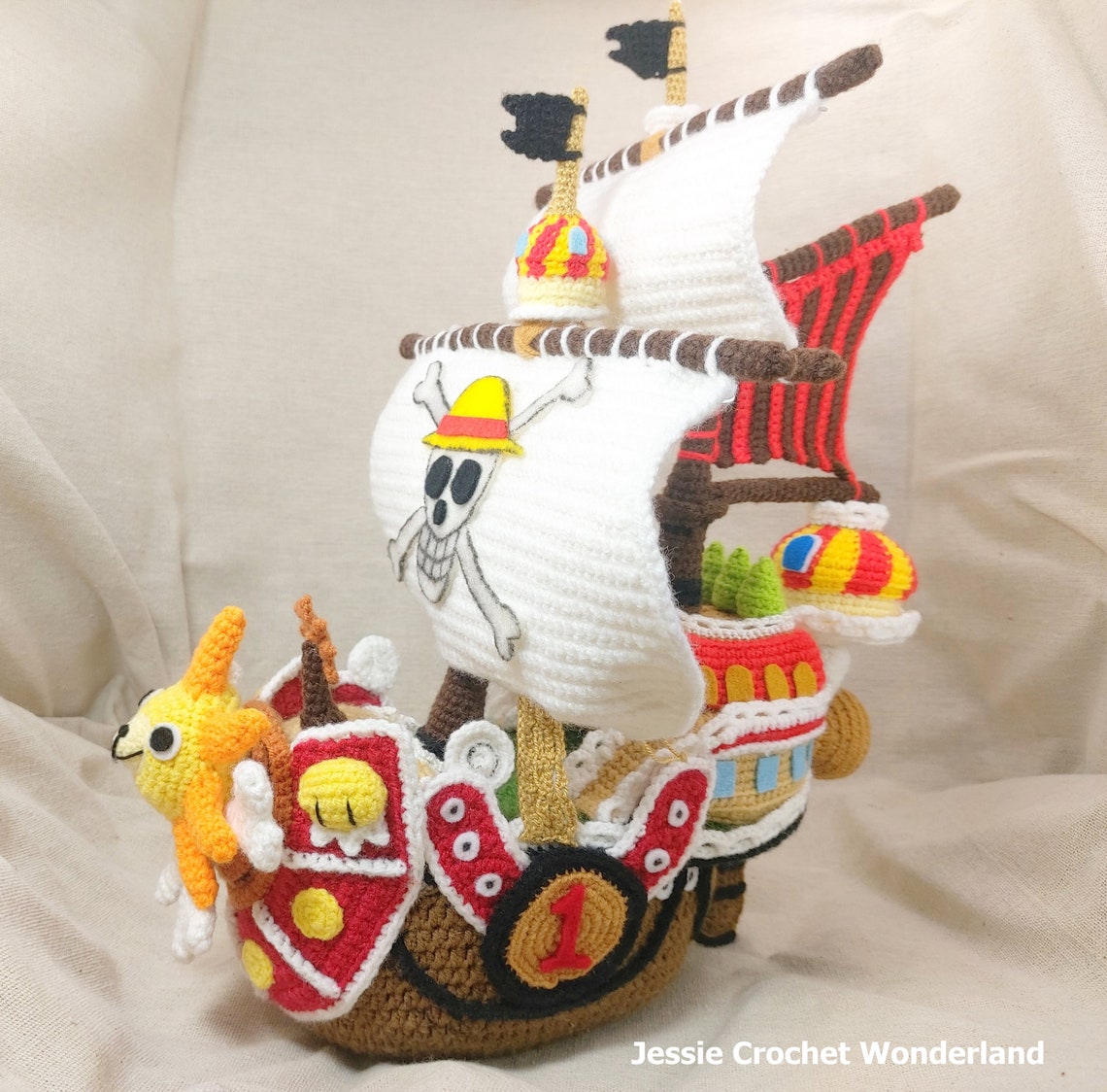 Crochet Pirate Ship Sunny_ Instant Download PDF English - Etsy