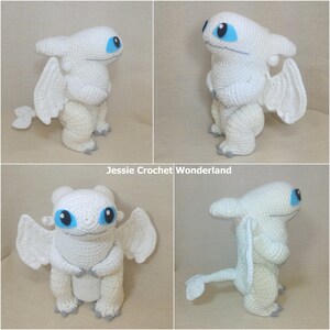 Toothless Couple _ Light Fury _ How to Train Your Dragon Inspired ...