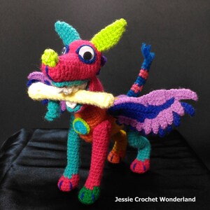 Dante Spirit Guide @ Coco Movie _ English Crochet Pattern - Etsy