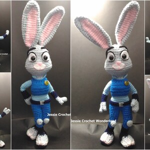 Judy and Nick @ Zootopia _ Crochet English Pattern - Etsy