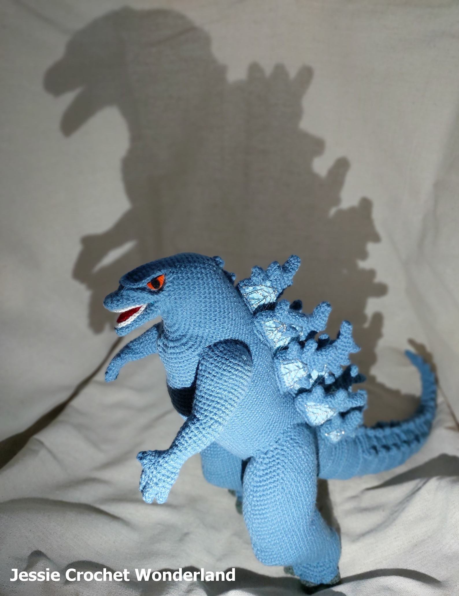 Crochet Giant Godzilla _ Godzilla Monsterverse _ PDF English - Etsy