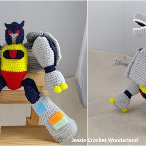 Crochet Transformers Dinobot Grimlock _ Tyrannosaurus _ PDF English ...
