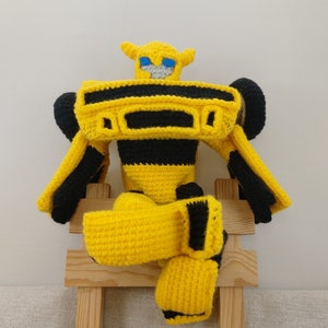 Crochet Transformers Bumblebee_ Bumblebee _ PDF English - Etsy