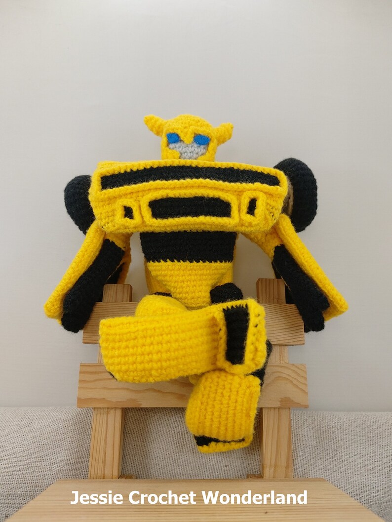 Crochet Transformers Bumblebee_ Bumblebee _ PDF English - Etsy