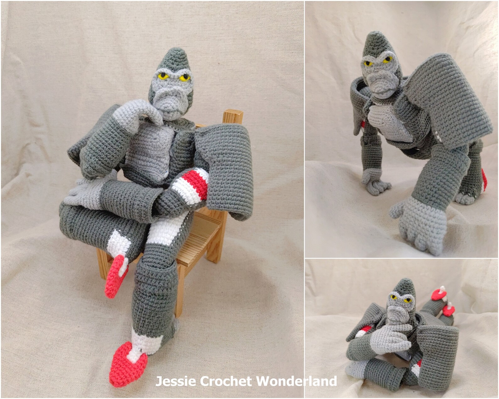 Crochet Transformers Gorilla _ Optimus Primal _ Maximals_ PDF English ...