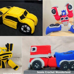 Crochet Transformers Bumblebee_ Bumblebee _ PDF English Crochet Pattern ...