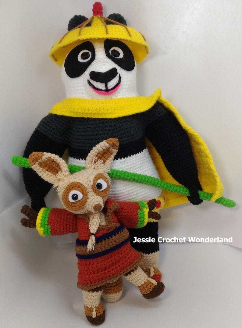 Master Shifu Kung Fu Panda _ Crochet English Pattern | Etsy