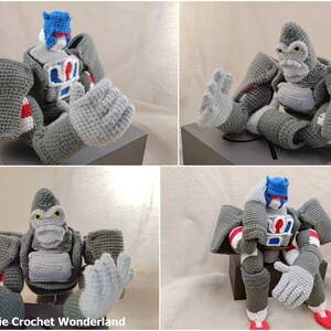 Crochet Transformers Gorilla _ Optimus Primal _ Maximals_ PDF English ...