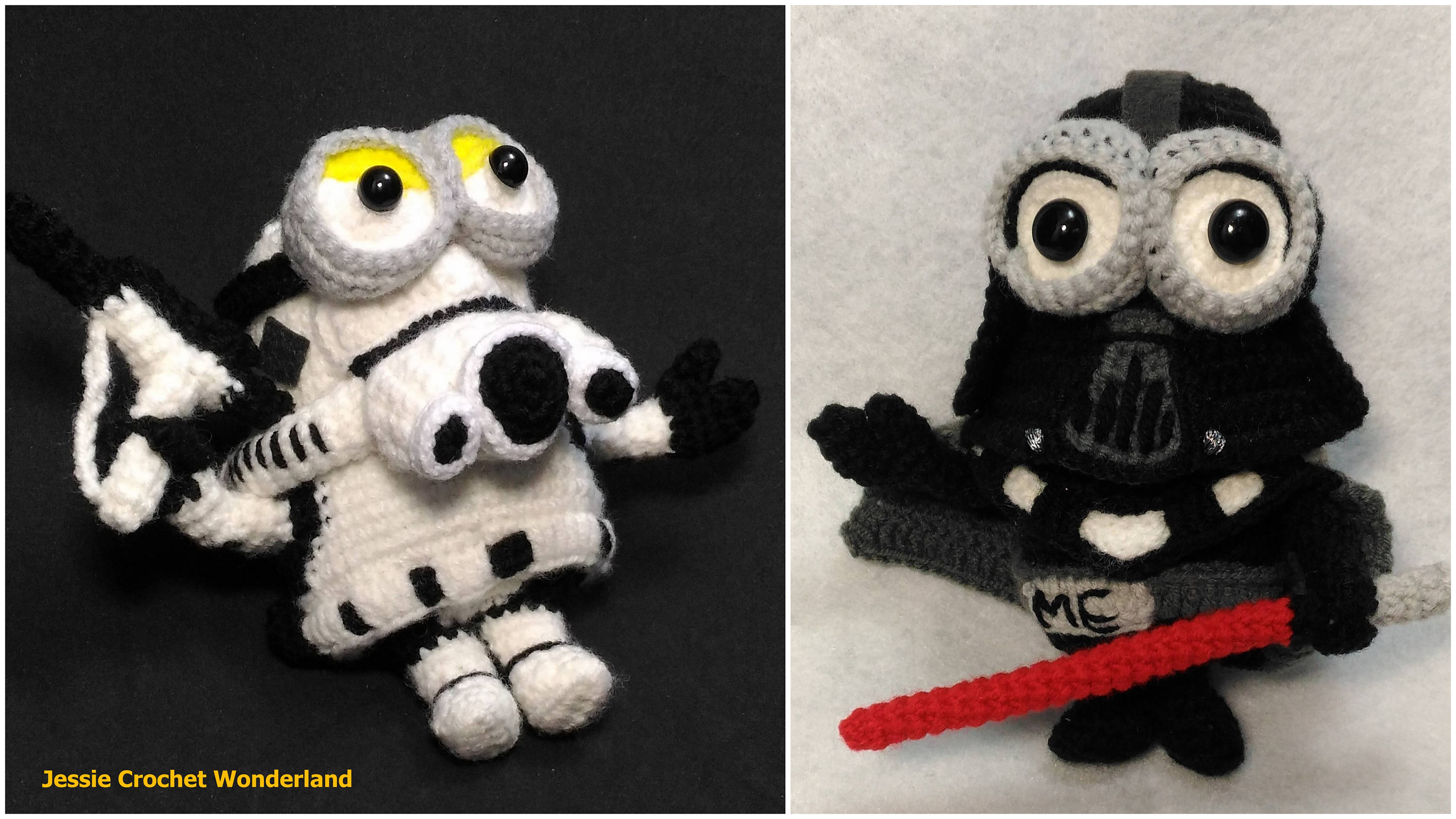 Minions Stormtrooper and Darth Vader _ Star Wars _ English - Etsy