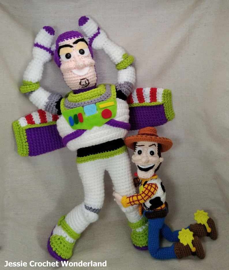 Buzz Lightyear English Crochet Pattern _ 16 Inches Buzz - Etsy Australia