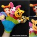 Winnie the Pooh_ Hand Puppet_disney_finger Puppet_english - Etsy