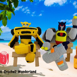 Crochet Transformers Dinobot Grimlock _ Tyrannosaurus _ PDF English ...