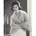 Vintage French Shrug Knitting Pattern in PDF Instant Download Version ...