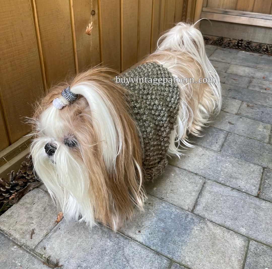 Dog Shrug Shoulders Cover up Knitting PDF Pattern - Etsy