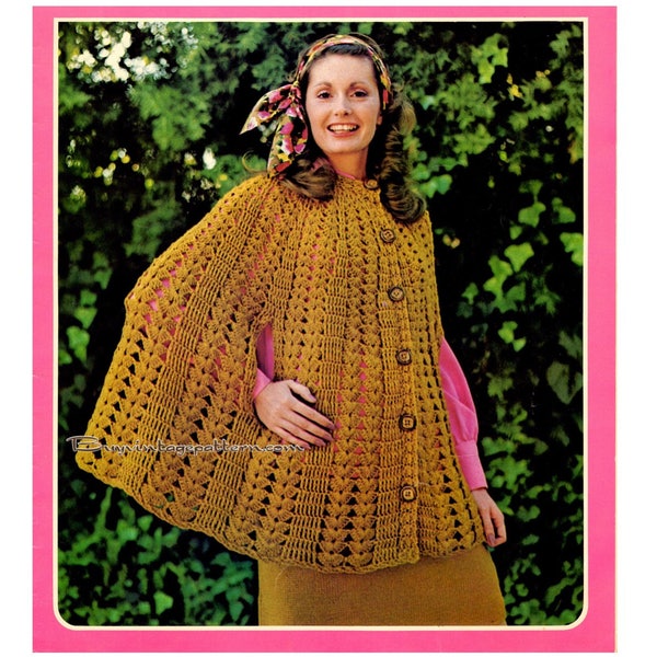 Vintage Jumbo Stole Wrap Knitting Pattern in PDF Instant Download ...