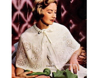 Vintage Bed-wrap Knitting Pattern DK in PDF Instant Download Version ...