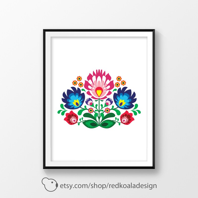 Polish Folk Pattern - Etsy