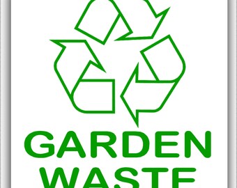 Garden Waste Sticker - Etsy Australia