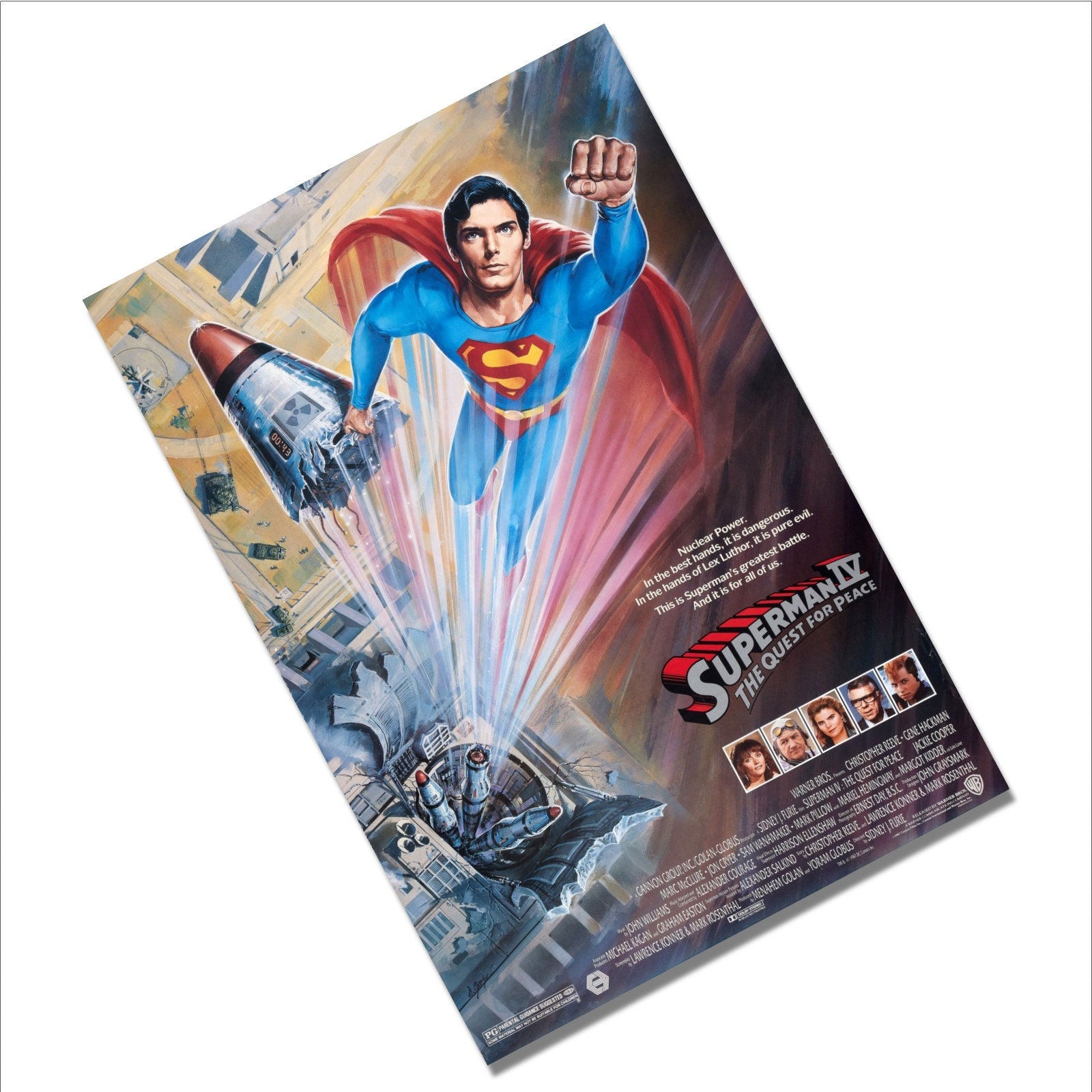Superman 4 Poster