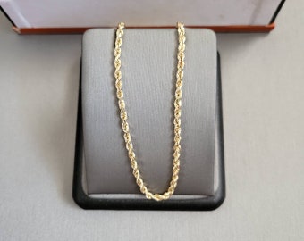 10k Gold Necklace - Etsy