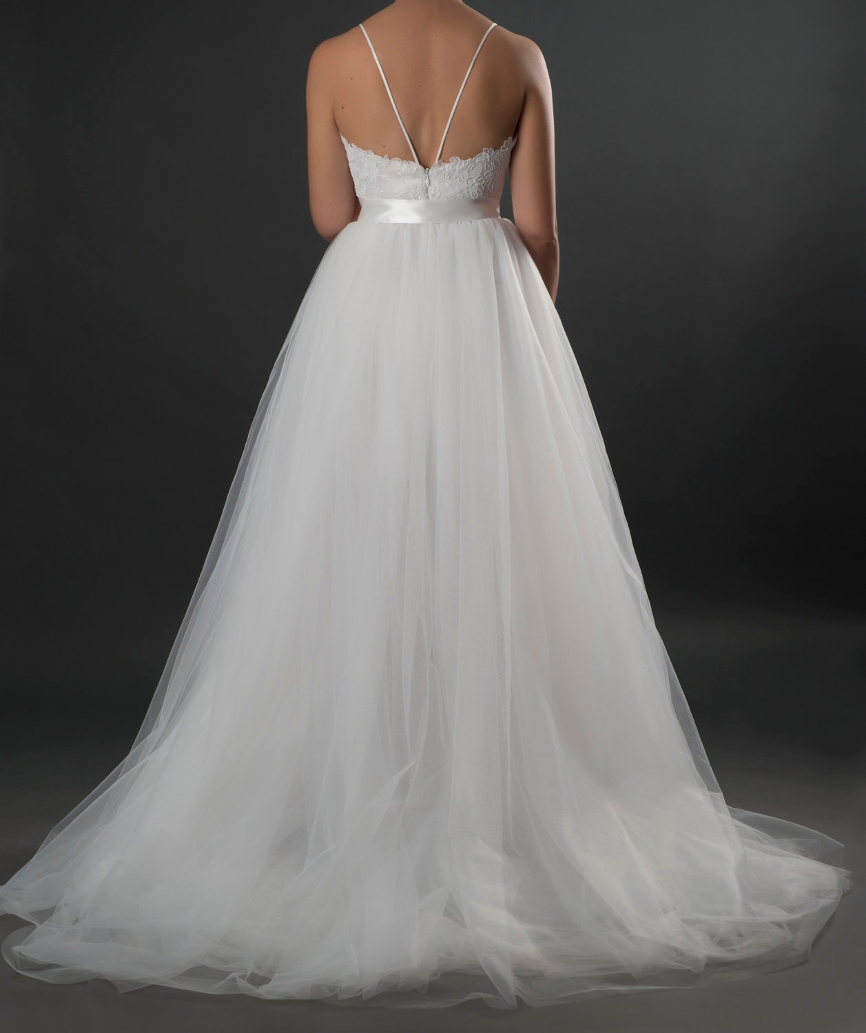Long Tulle Skirt, Bridal Tulle Overskirt, Wedding Overskirt, Detachable ... Long Tulle Skirt, Bridal Tulle Overskirt, Wedding Overskirt, Detachable ...