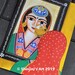 The Gaddi Bride (indian Folk Art) - Etsy