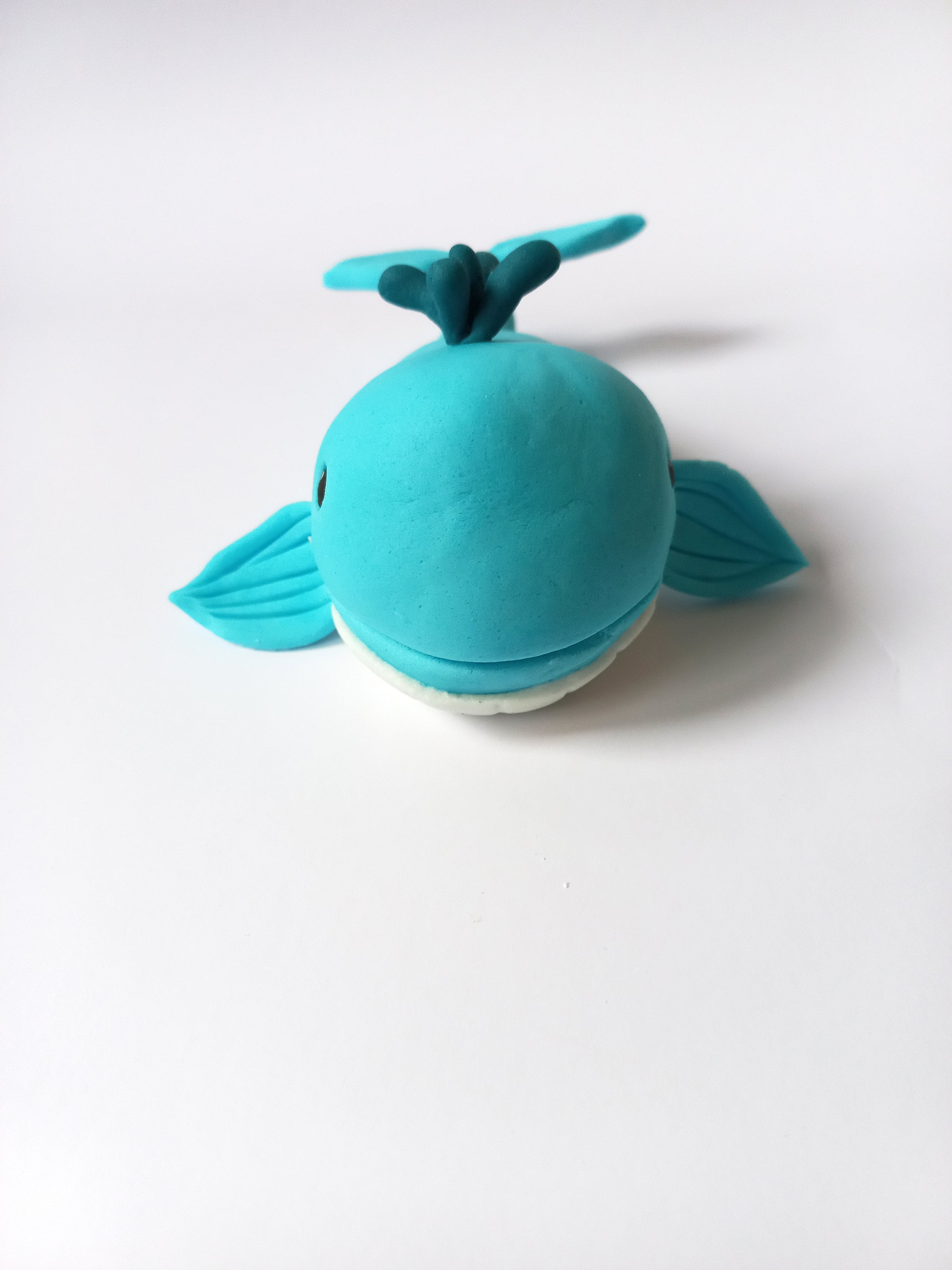 Whale Fondant Cake Topper Under the Sea Party Decoration Sea - Etsy