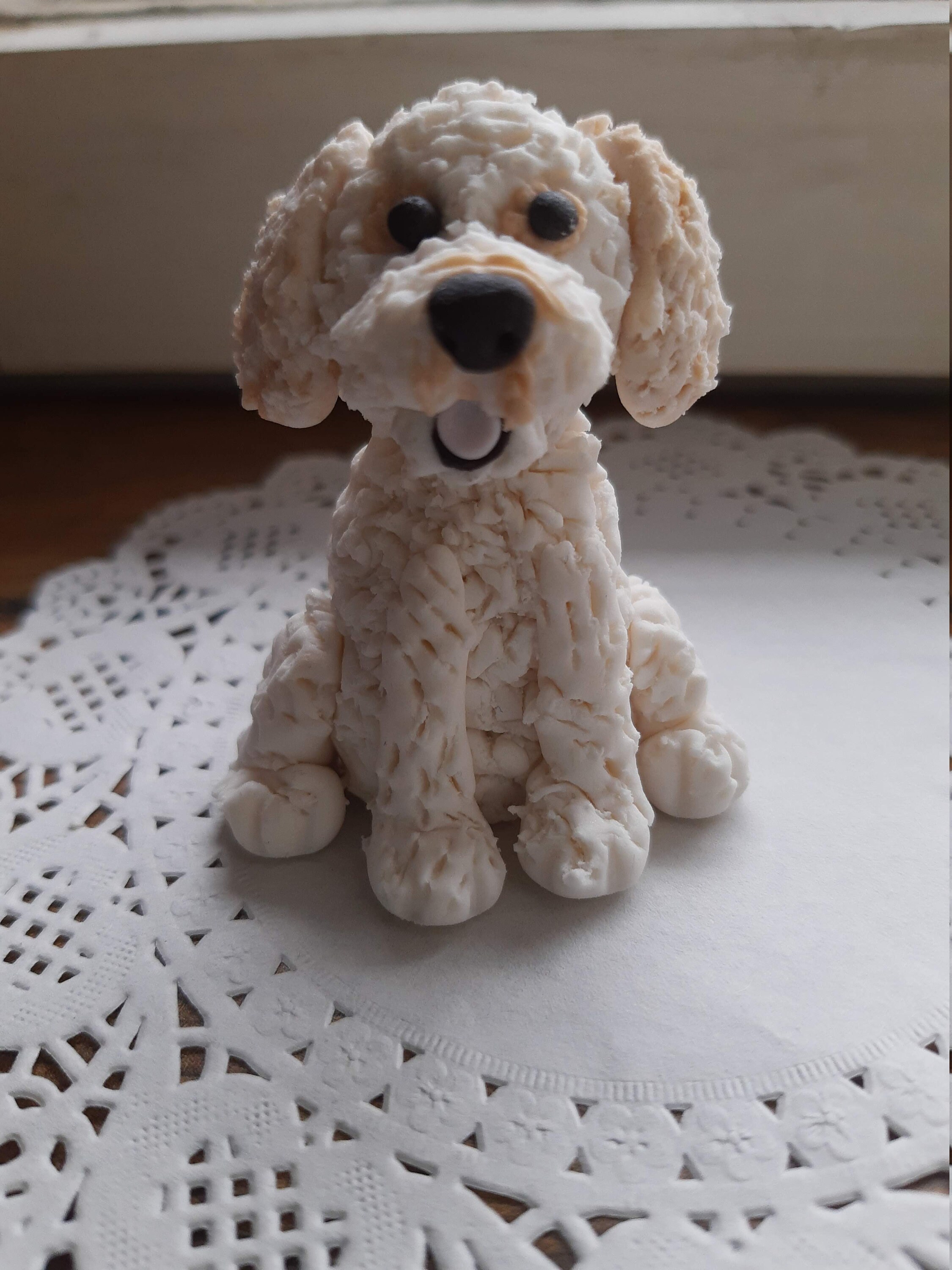 Puppy Fondant Cake Topper Dog Cake Topper Cute Puppy - Etsy UK