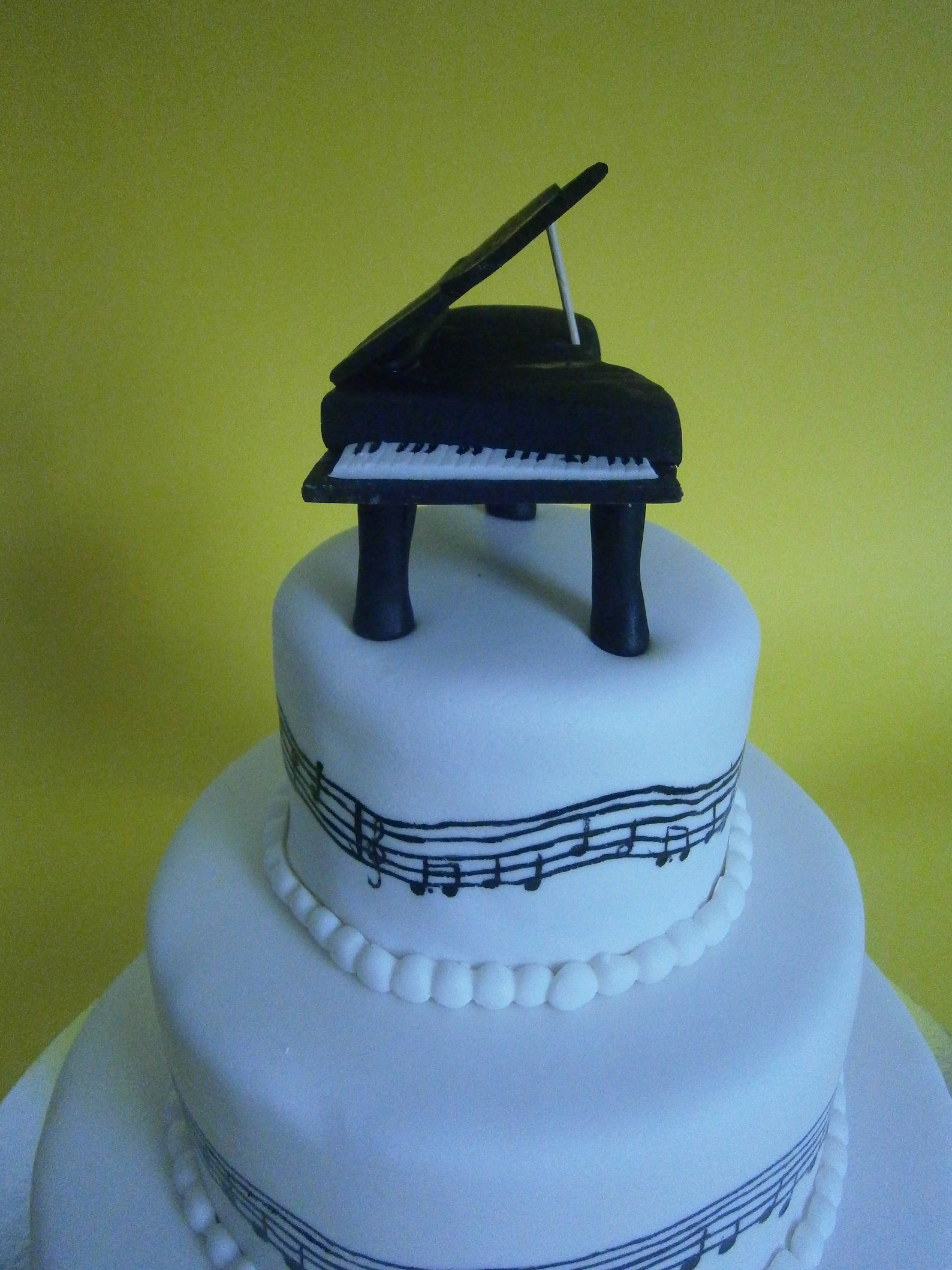 Piano Cake Topper, Fondant Piano Cake Topper - Etsy