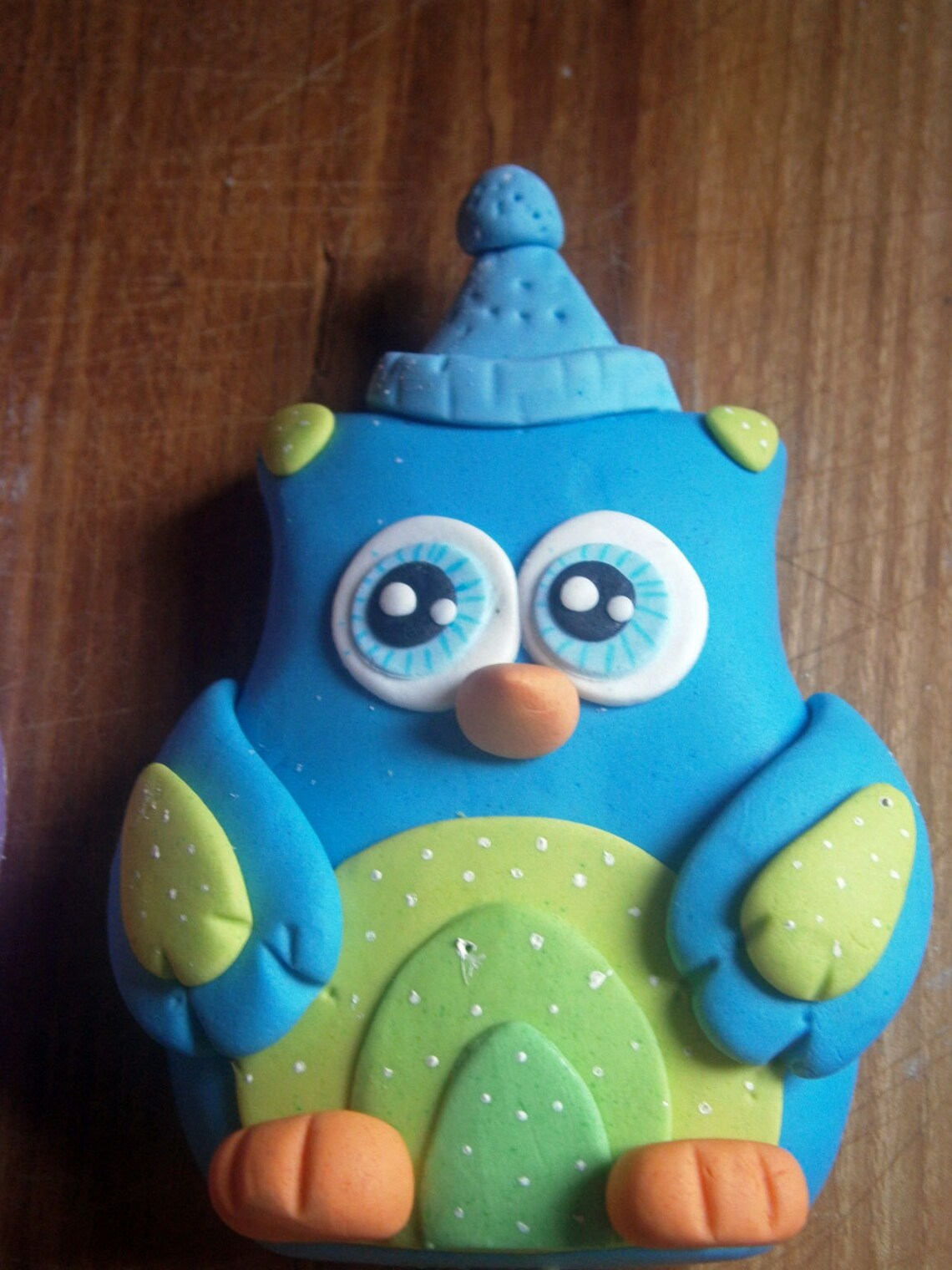 Owl Cake Topper Fondant Cake Topper Boys and Girls Owl Cake Topper ...