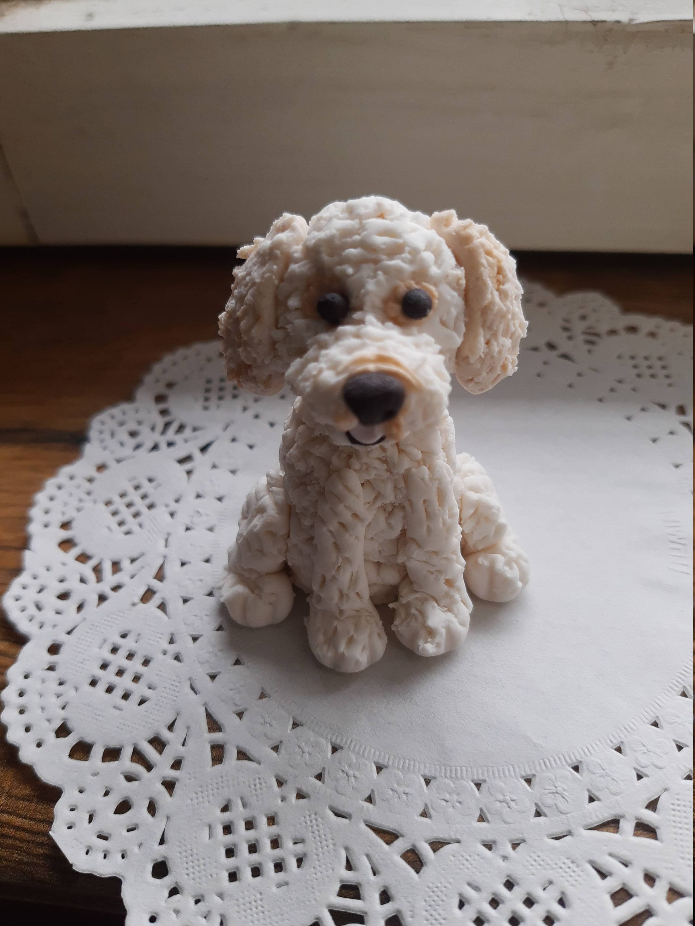 Puppy Fondant Cake Topper Dog Cake Topper Cute Puppy | Etsy UK