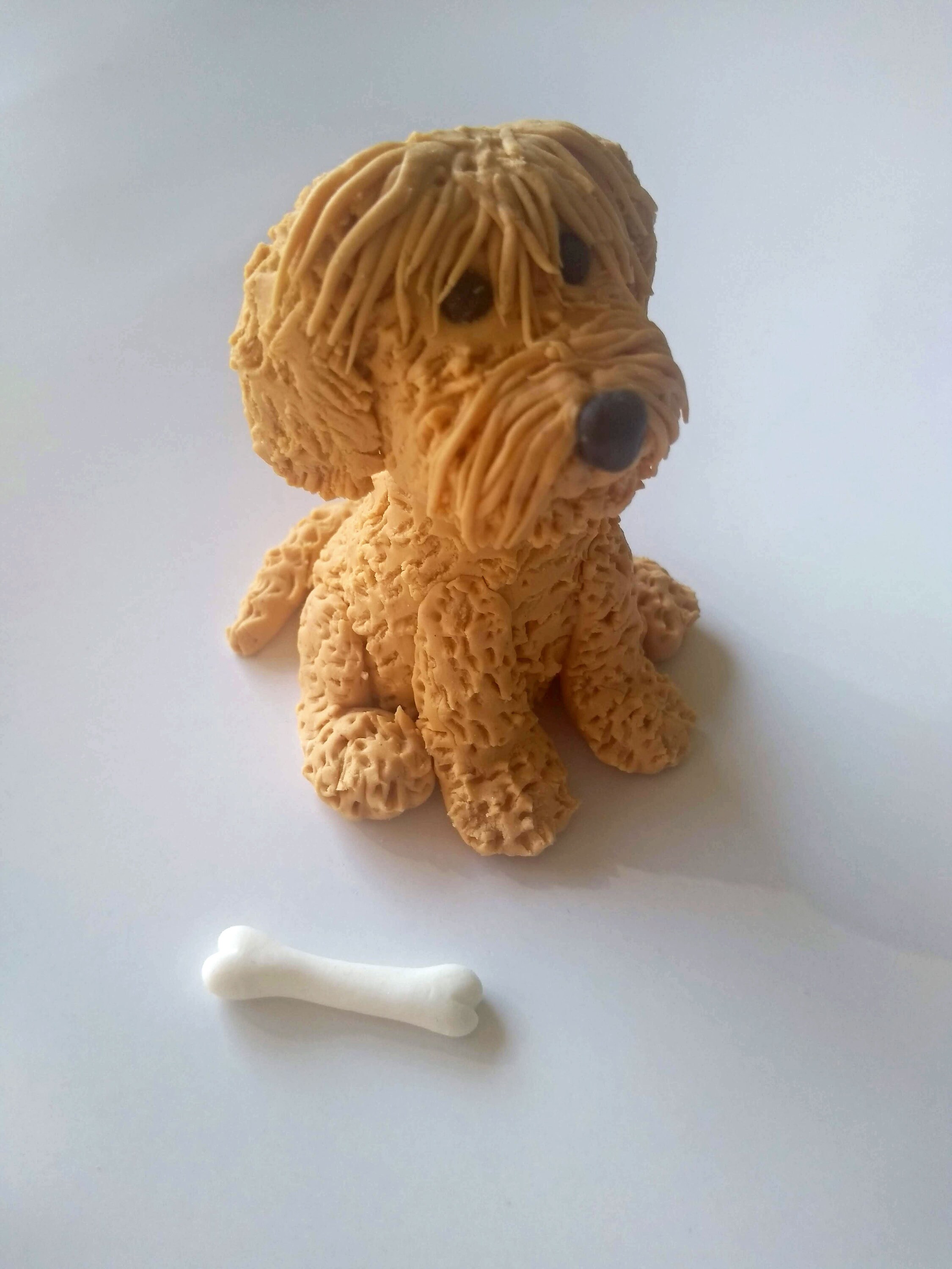 Dog Fondant Cake Topper Personalized Dog Topper Dog Lover - Etsy