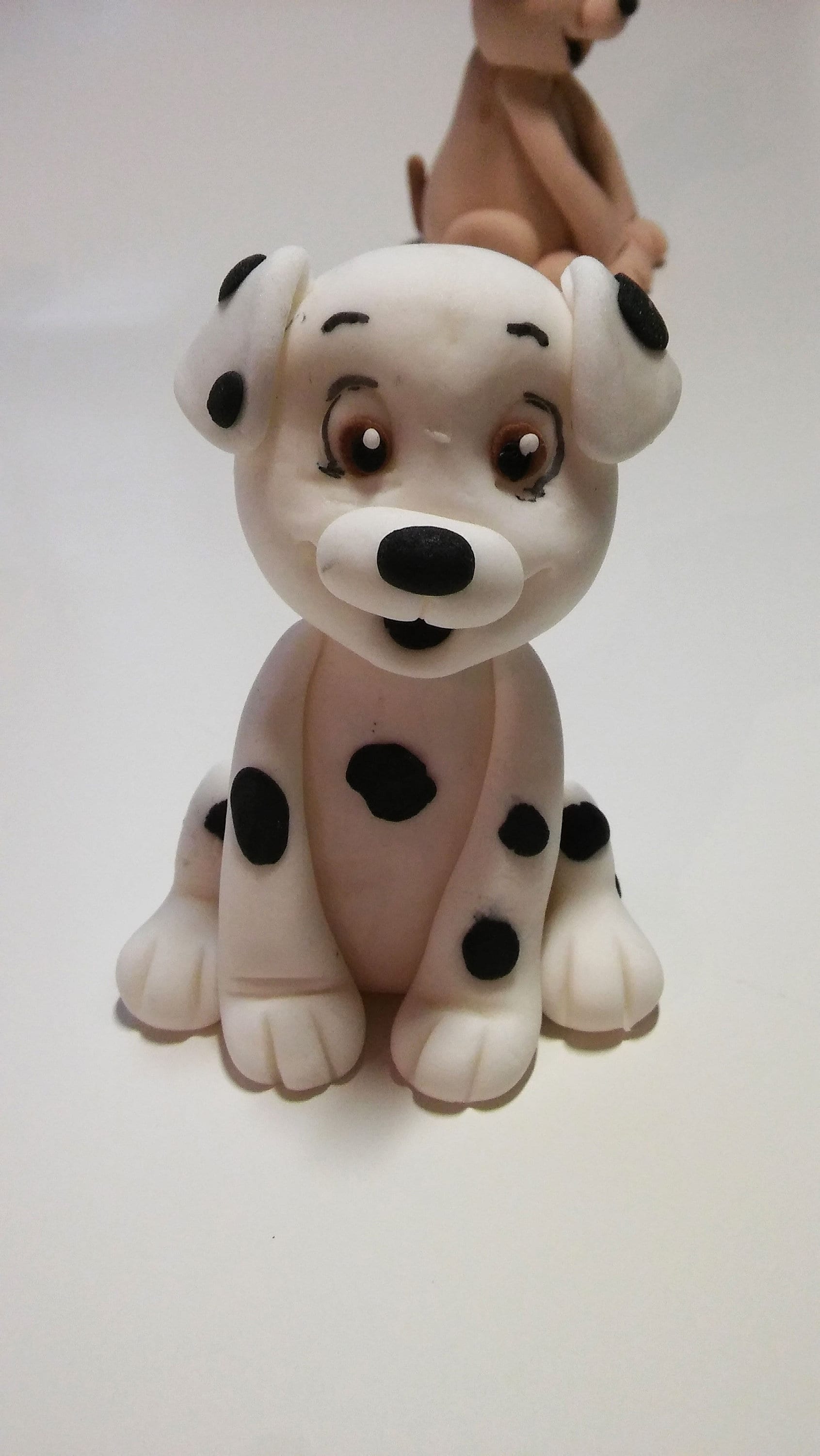 Cute Dog Fondant Cake Topper Set Dog Cake Toppers Fondant Toppers ...