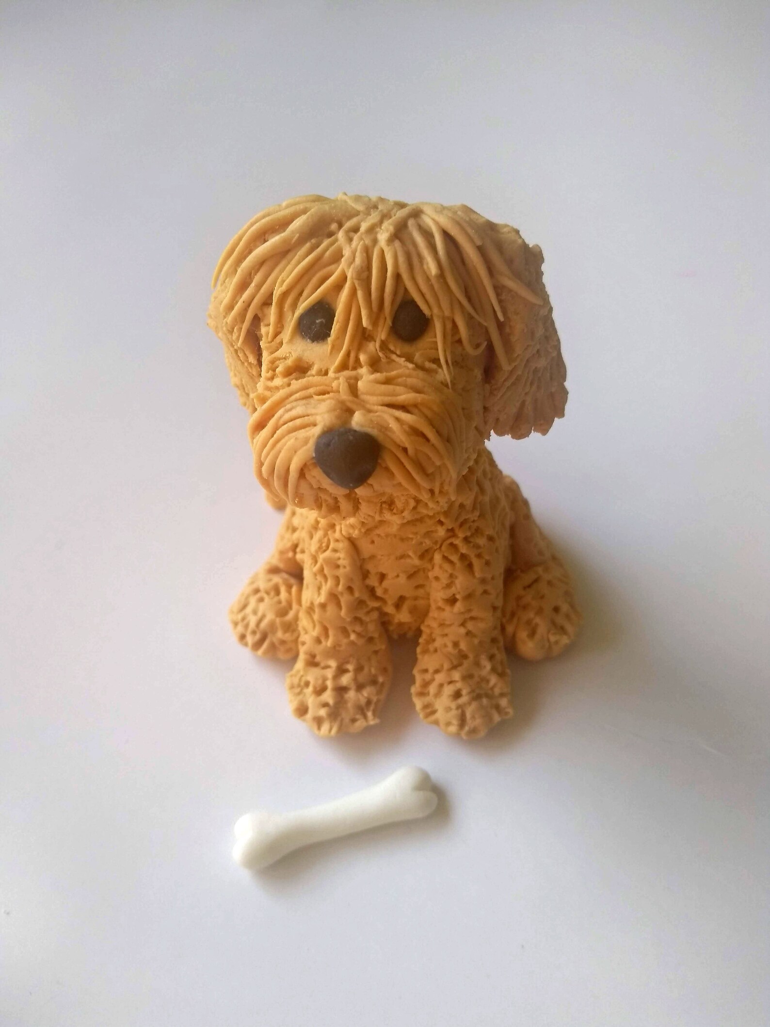 Dog Fondant Cake Topper Personalized Dog Topper Dog Lover Birthday Gift ...