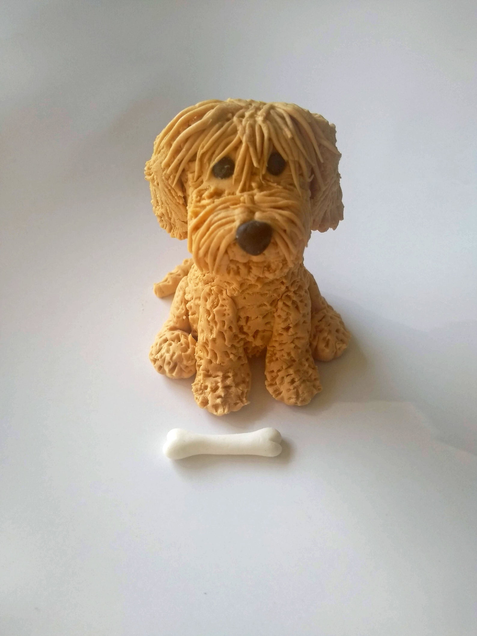 Dog Fondant Cake Topper Personalized Dog Topper Dog Lover - Etsy