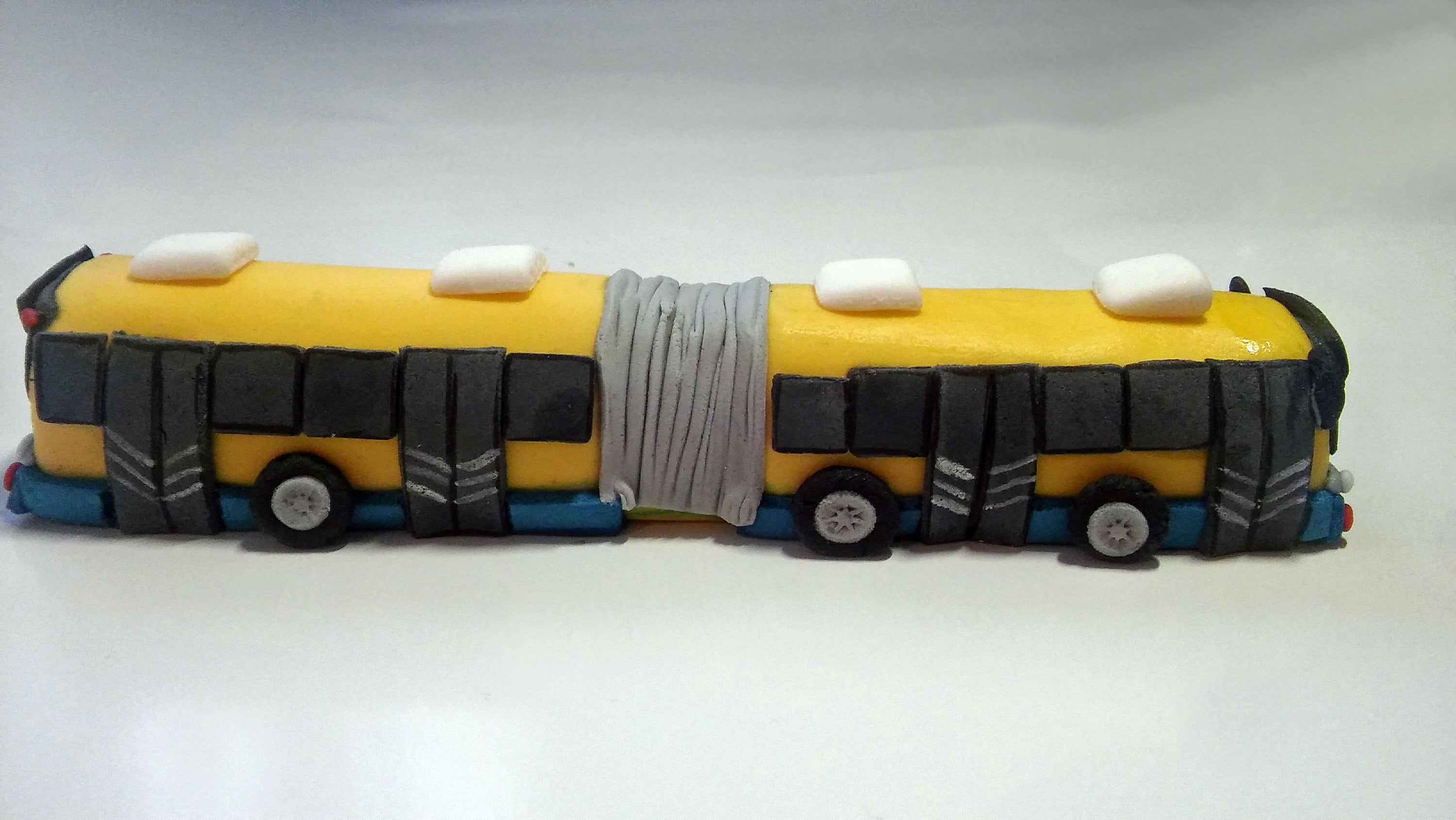 Bus Fondant Cake Topper City Bus Topper Fondant Cake Topper Kids ...