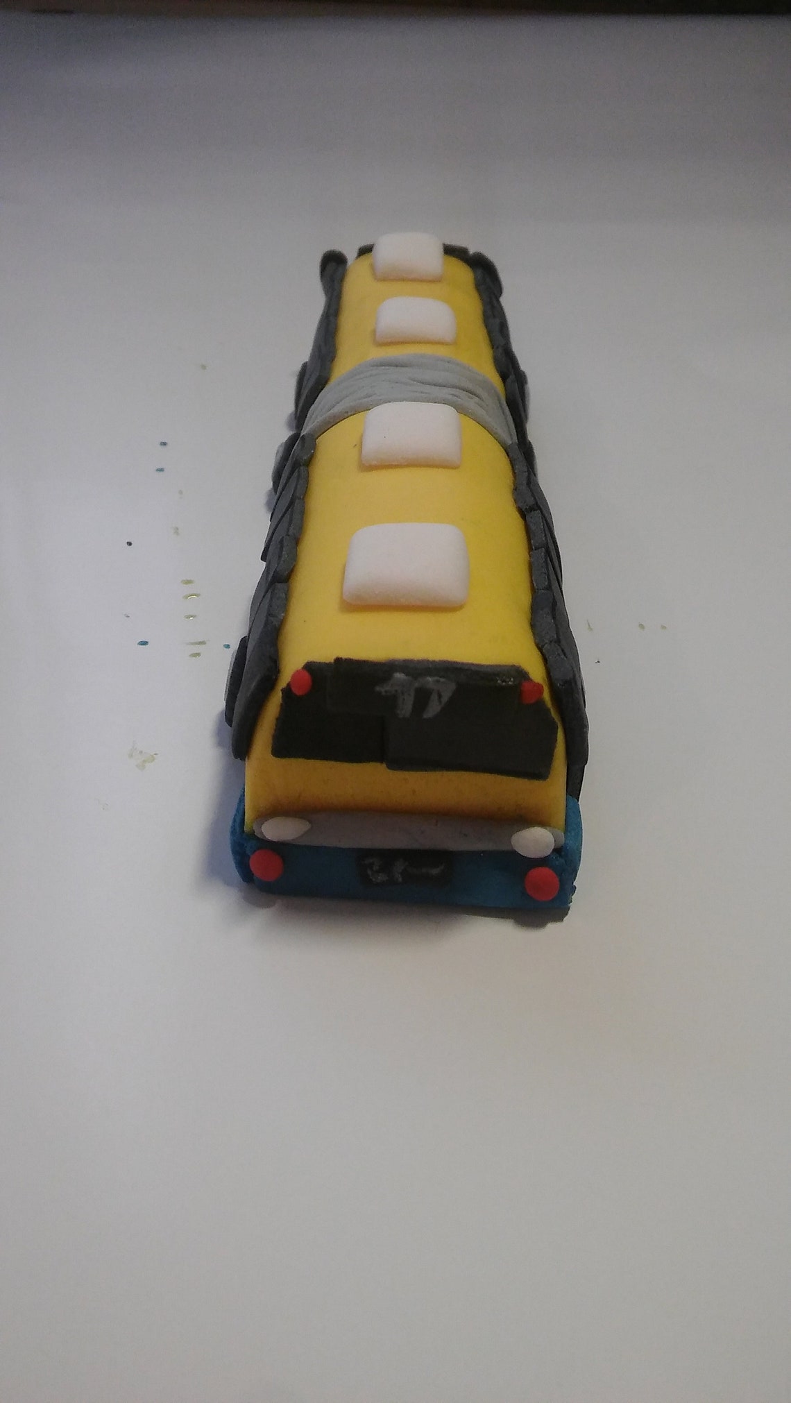 Bus Fondant Cake Topper City Bus Topper Fondant Cake Topper | Etsy