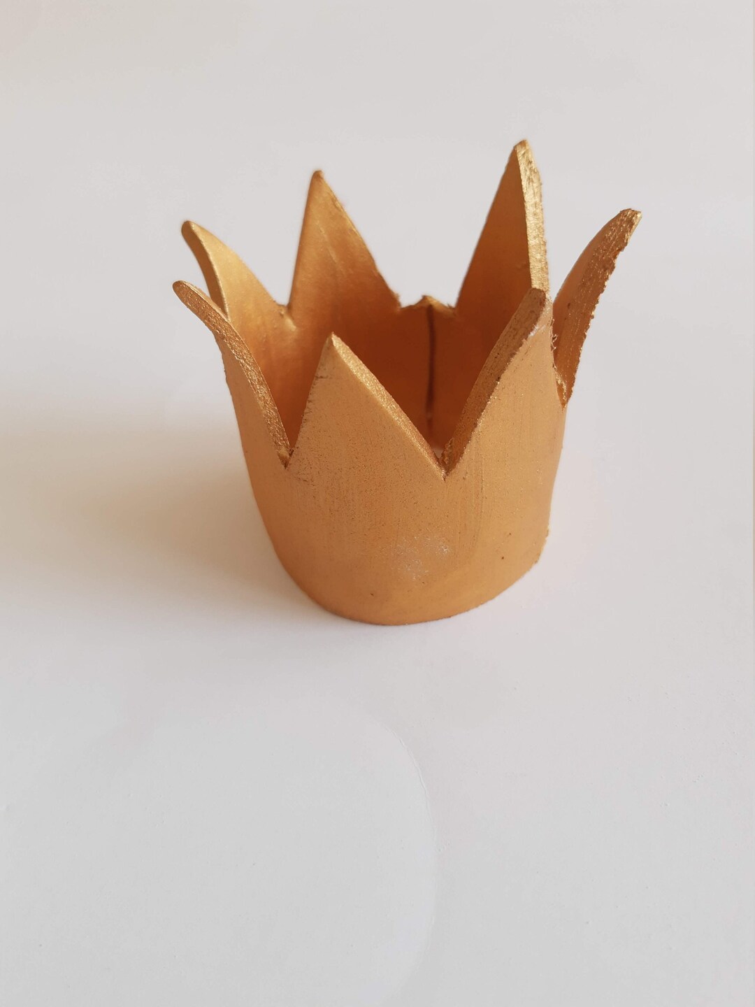 Crown Cake Topper Gold Fondant Princess Prince Queen King Crown Edible ...