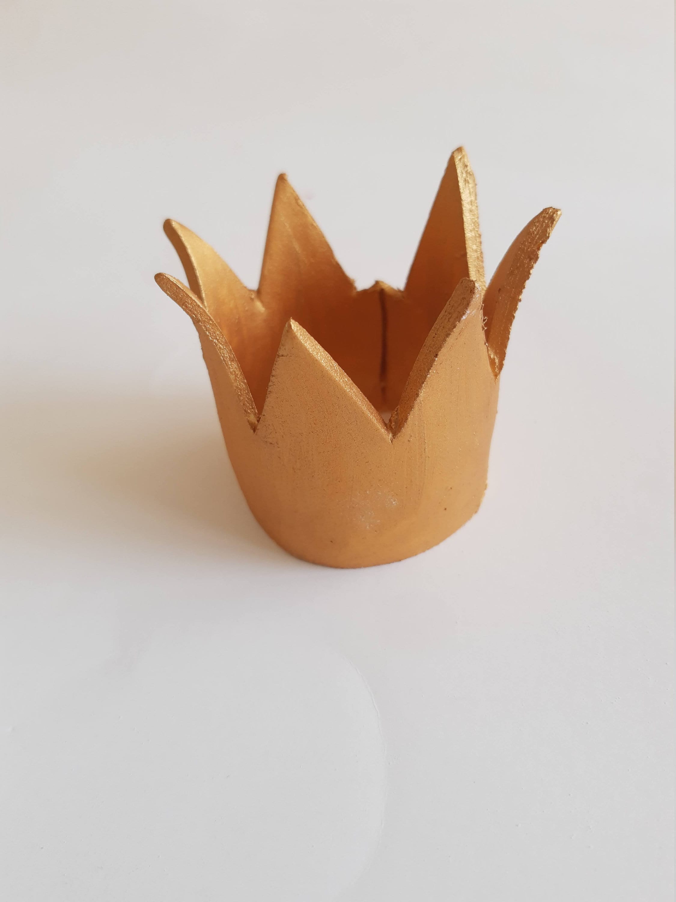 Crown Cake Topper Gold Fondant Princess Prince Queen King Crown Edible ...
