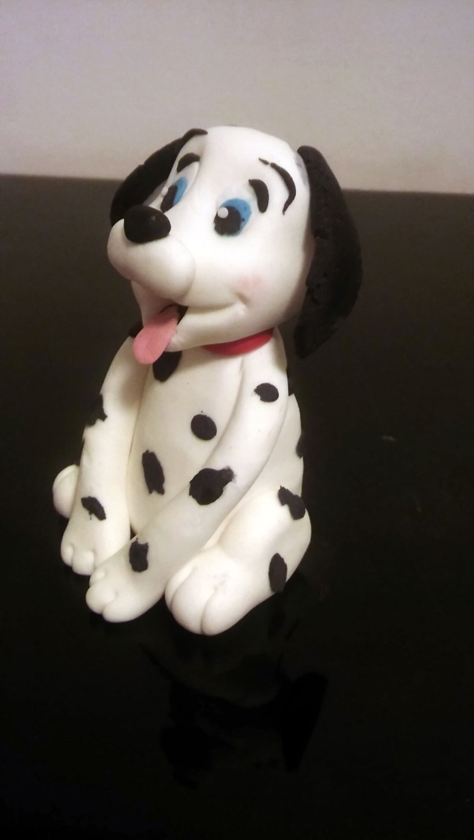 Dalmatian Fondant Cake Topper Dog Cake Topper Cute Baby Dog - Etsy