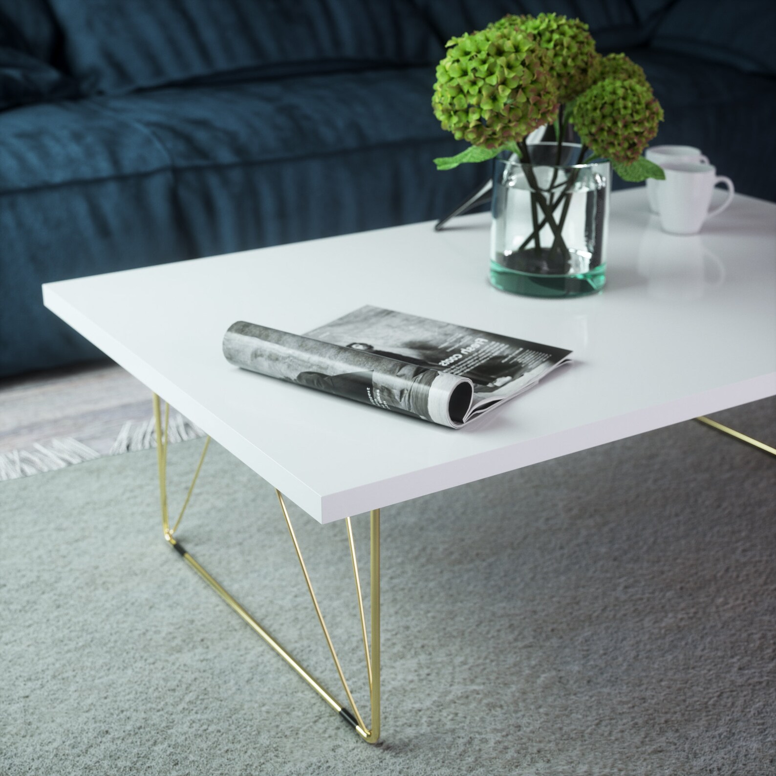 Set of 2 Coffee Table Legs Furniture Bases Brass Coffee | Etsy