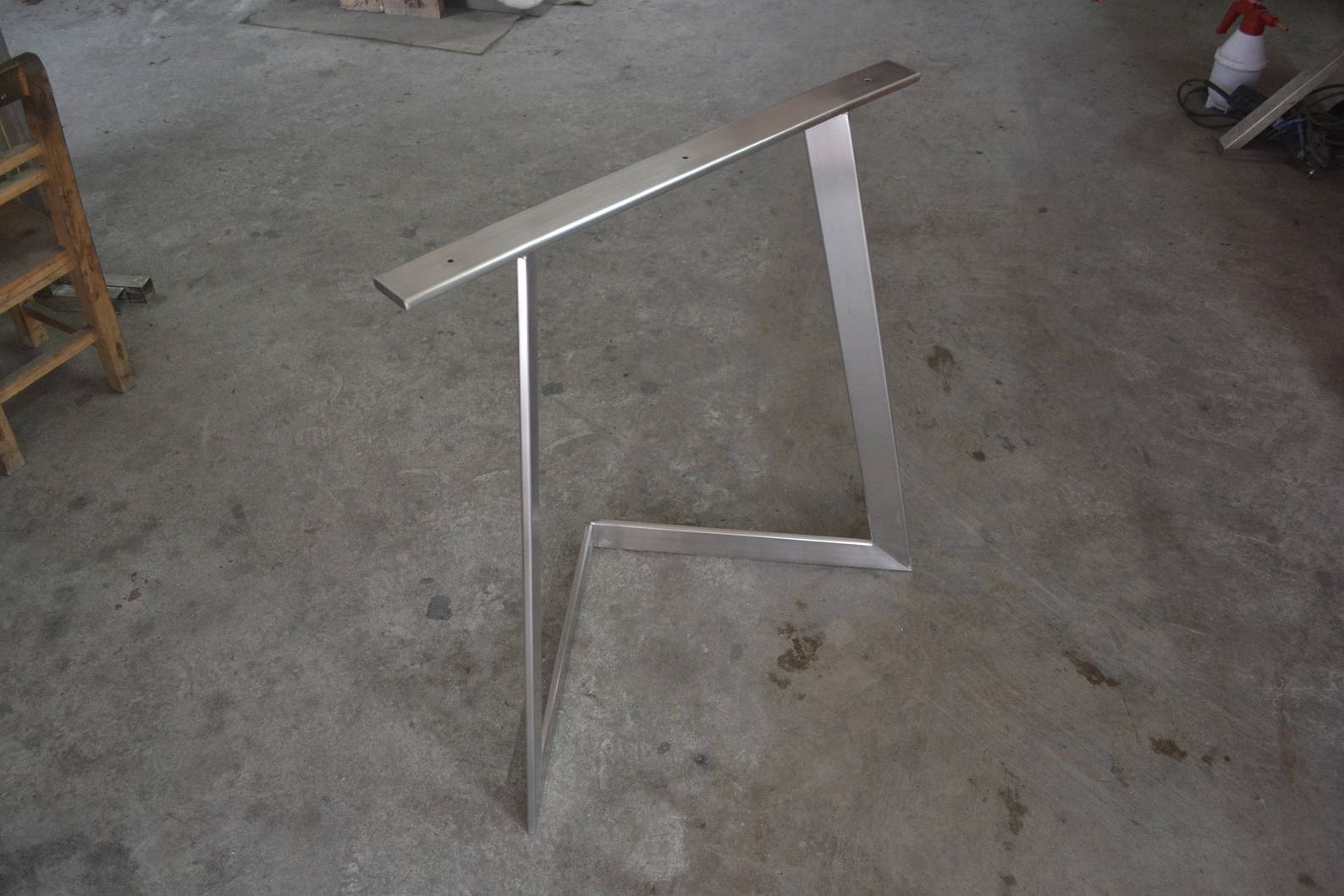 28''table Base, Bracket Metal Table Legs, Industrial Style, Woodworking ...